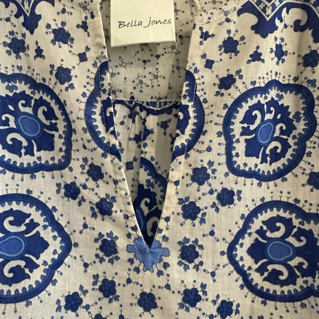 Bella Jones : Blouse Benoit Bleu : - Cool Chic Mode